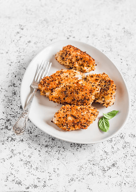Chia Crusted Chicken Recipe: A Crunchy and Nutritious Dish